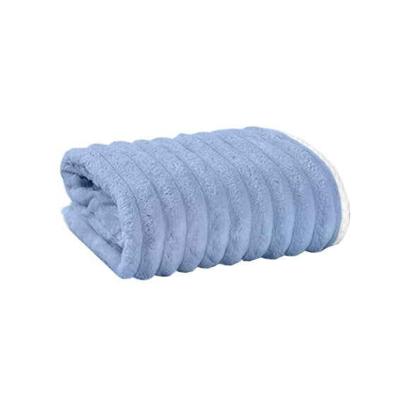 Blue Soft And Gentle Washcloth Premium Fleece Fabric For Sensitive Skin ...