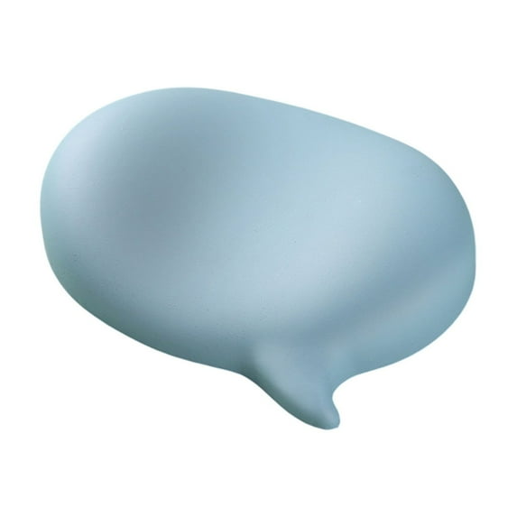 Blue Soft Rubber Mouse Wrist Support, Ergonomic Pad For Comfort & Pain ...