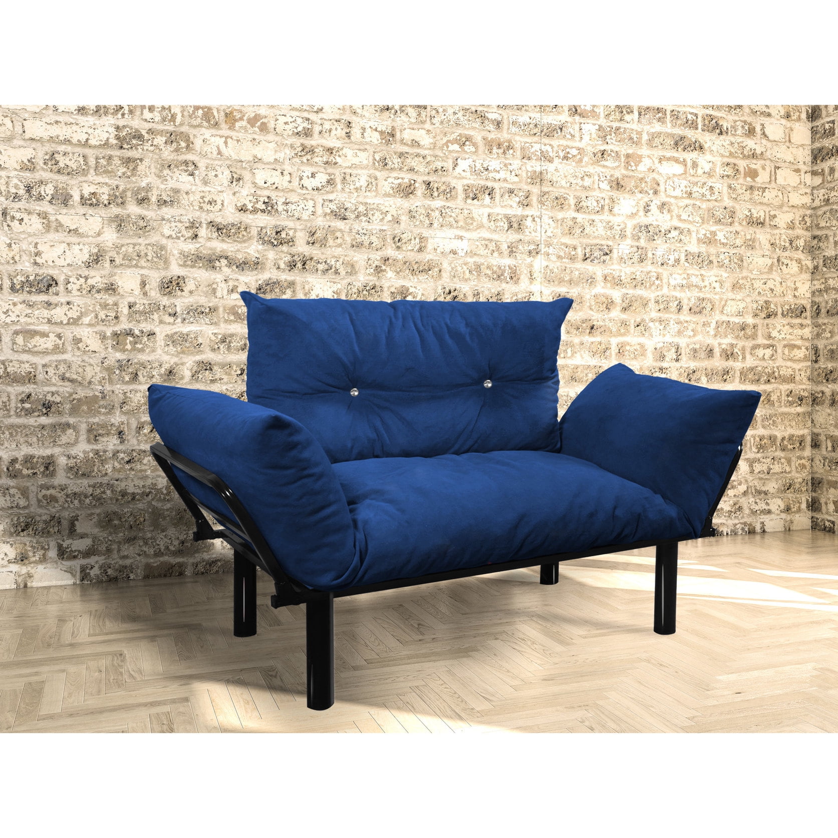 Blue, Space-Efficient | Perfect for Limited Spaces, High Legs ...