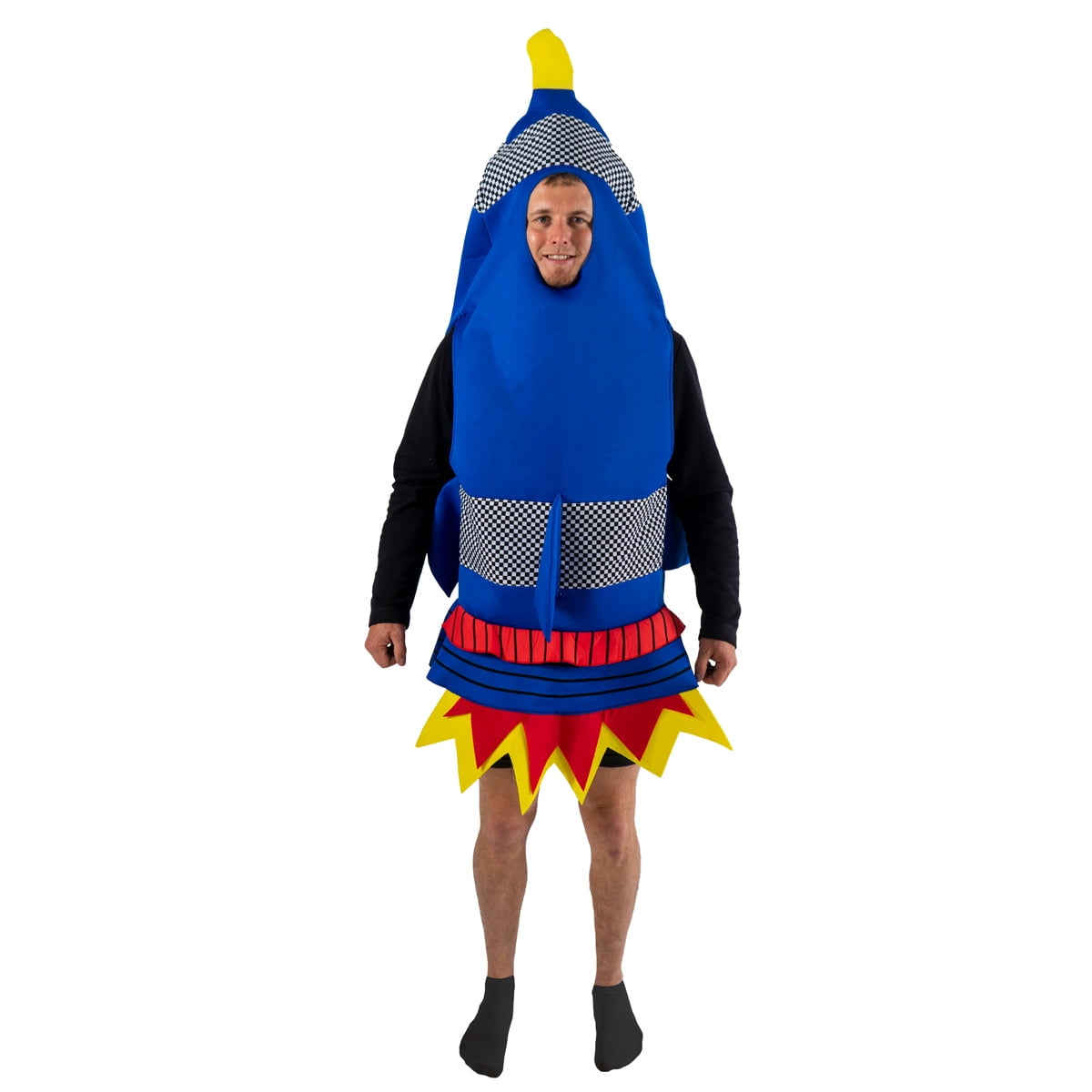 Blue Spaceship Rocket Costume for Adults (One Size) - Walmart.com