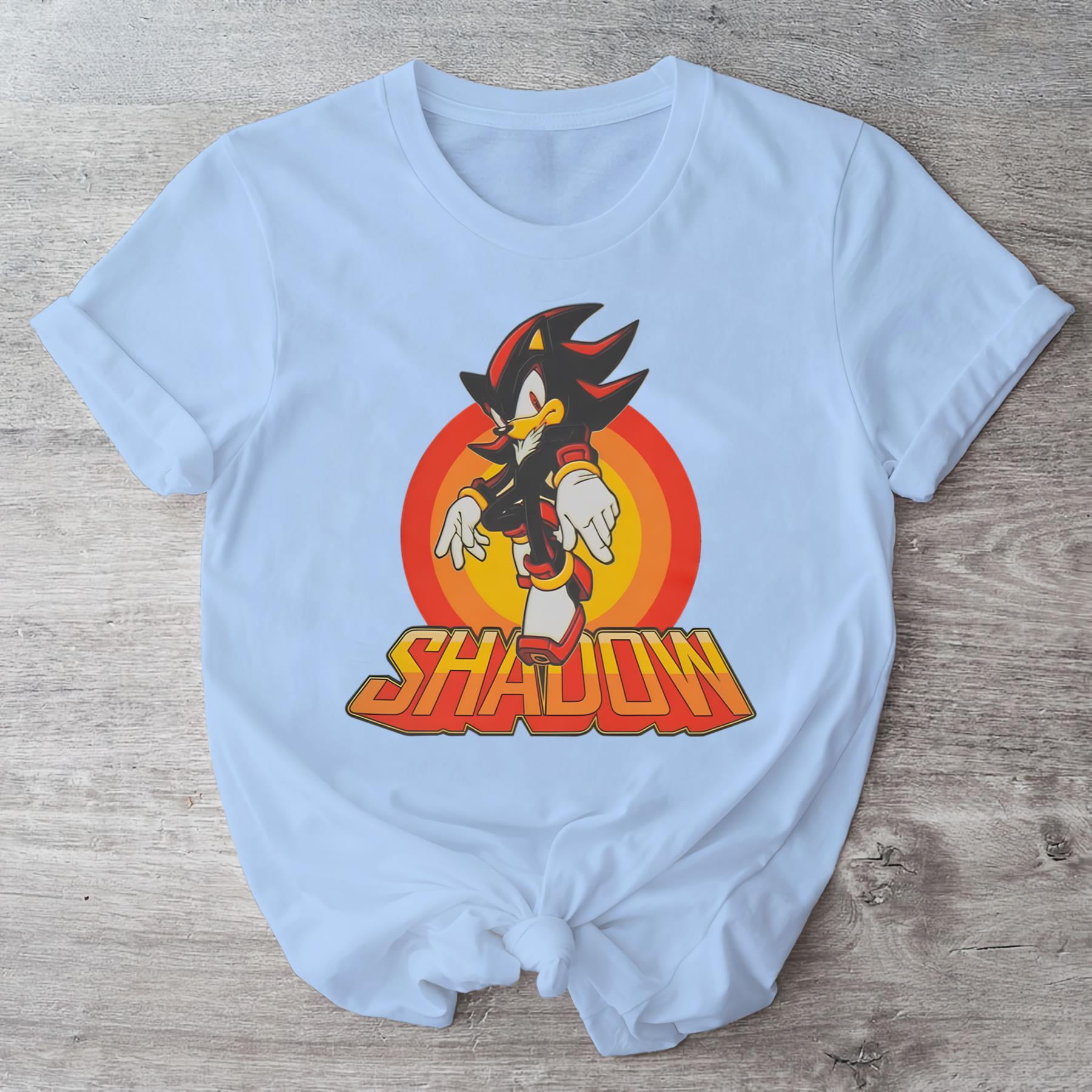 Blue Speedster Gaming Duo Shirt, Retro Platform Hero Graphic Tee ...