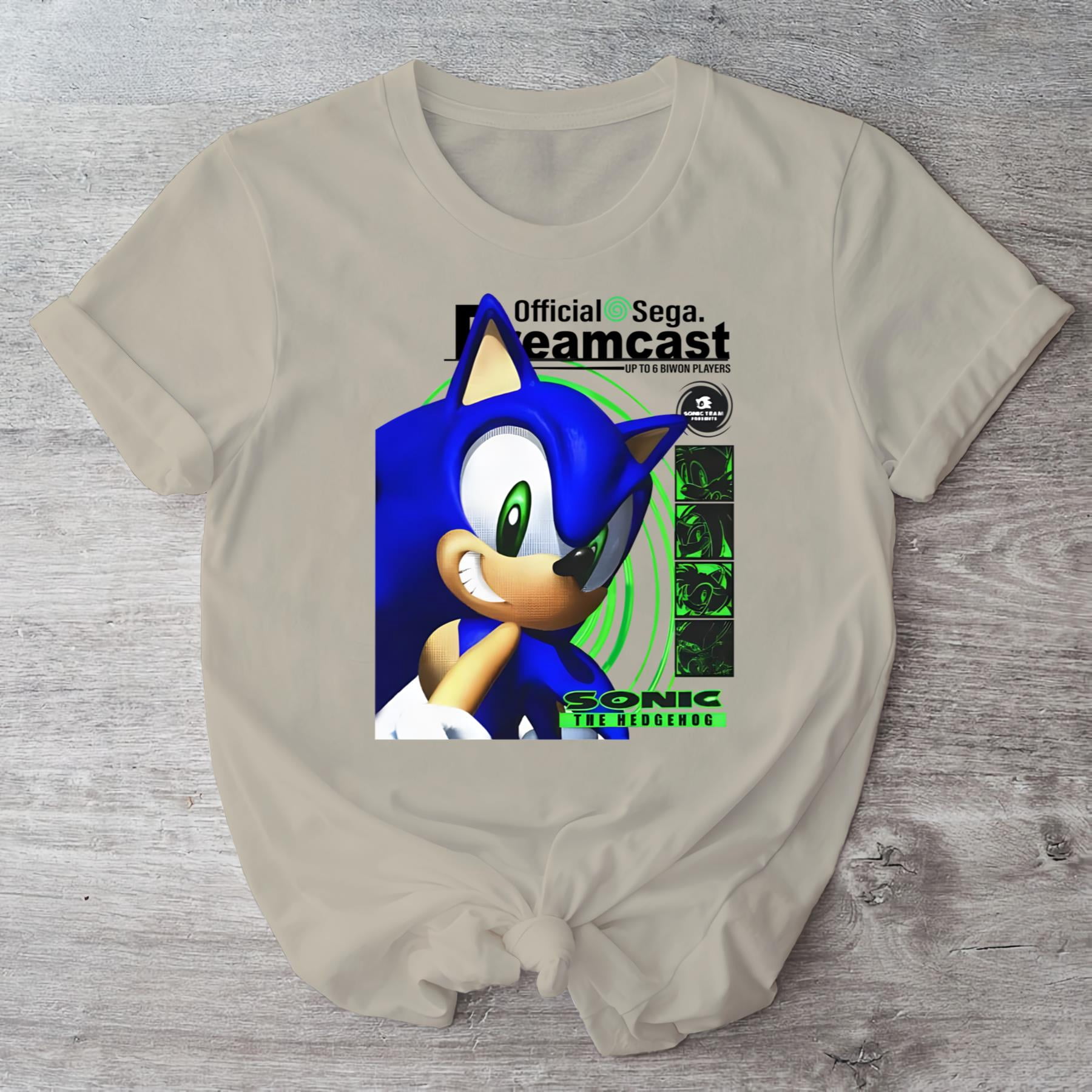Blue Speedster Vintage Gaming Shirt, 90s Arcade Platformer Graphic Tee ...