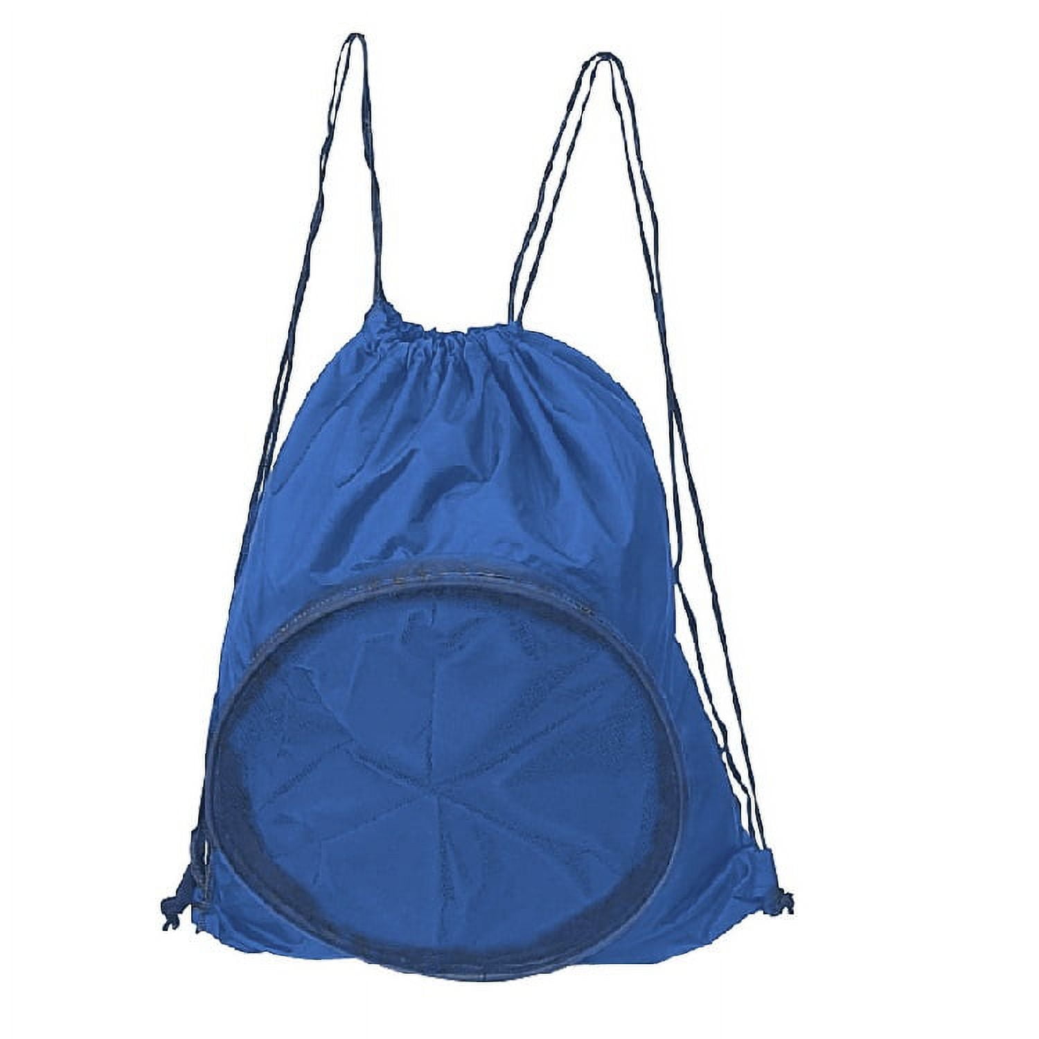 Blue Sport Ball Mesh Drawstring Cinch Pack - Walmart.com