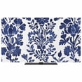 Blue Spring Floral TV Dust Cover,Stretchable TV Screen Desktop Computer ...