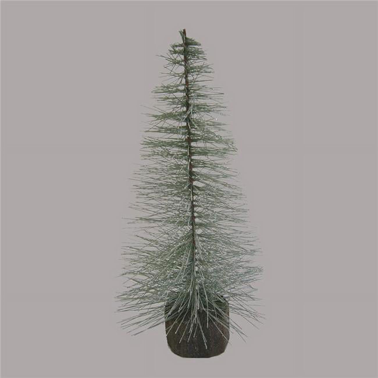 Blue Spruce Frosted Village Wood Tabletop Tree, 9 in. - Walmart.com