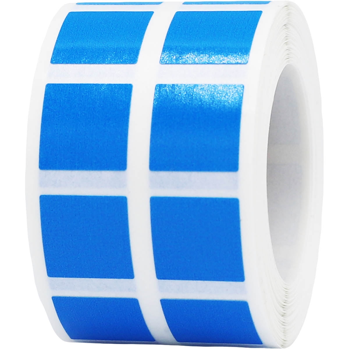 Blue Square Stickers | 0.5" Inch Square | 1000 Pack - Walmart.com