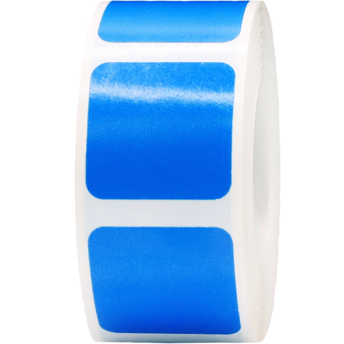 Blue Square Stickers | 1" Inch Square | 500 Pack - Walmart.com