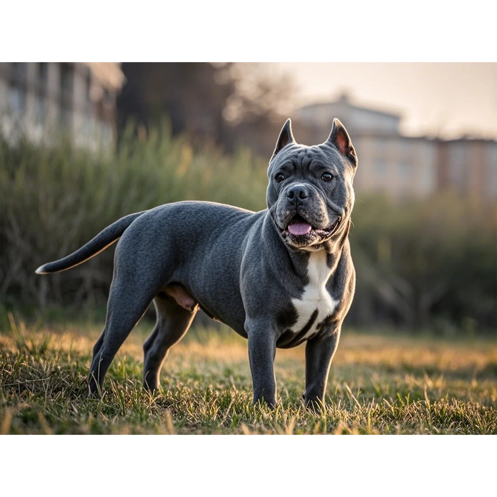 Blue Staffordshire Bull Terrier 5D Diamond Art DIY Kits Diamond ...