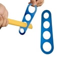 Blue Stainless Steel Spaghetti Measurer Tool 4 Portion Sizes Pasta ...