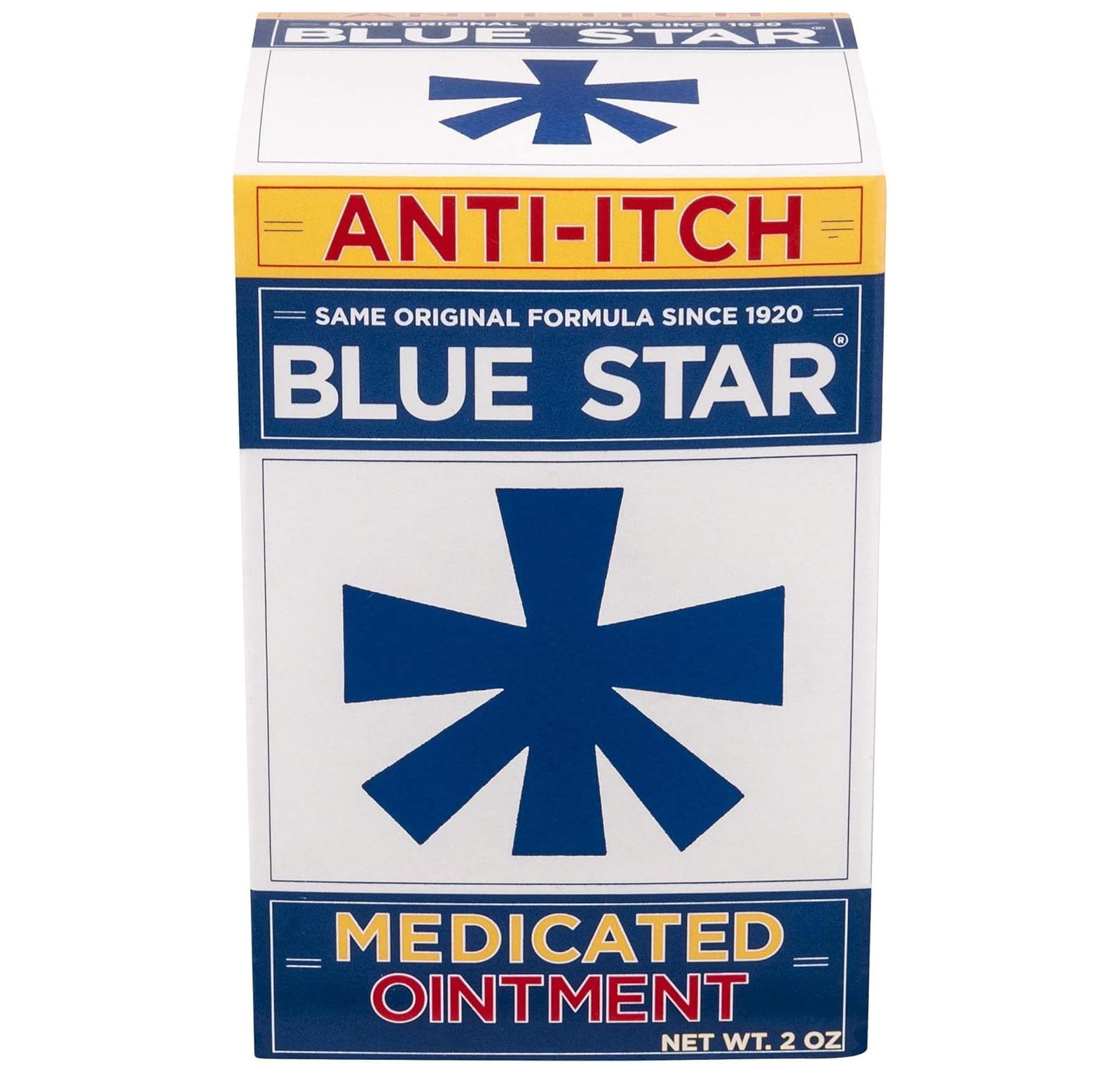 Blue Star Anti-Itch Medicated Ointment 2 oz (Pack of 2) - Walmart.com