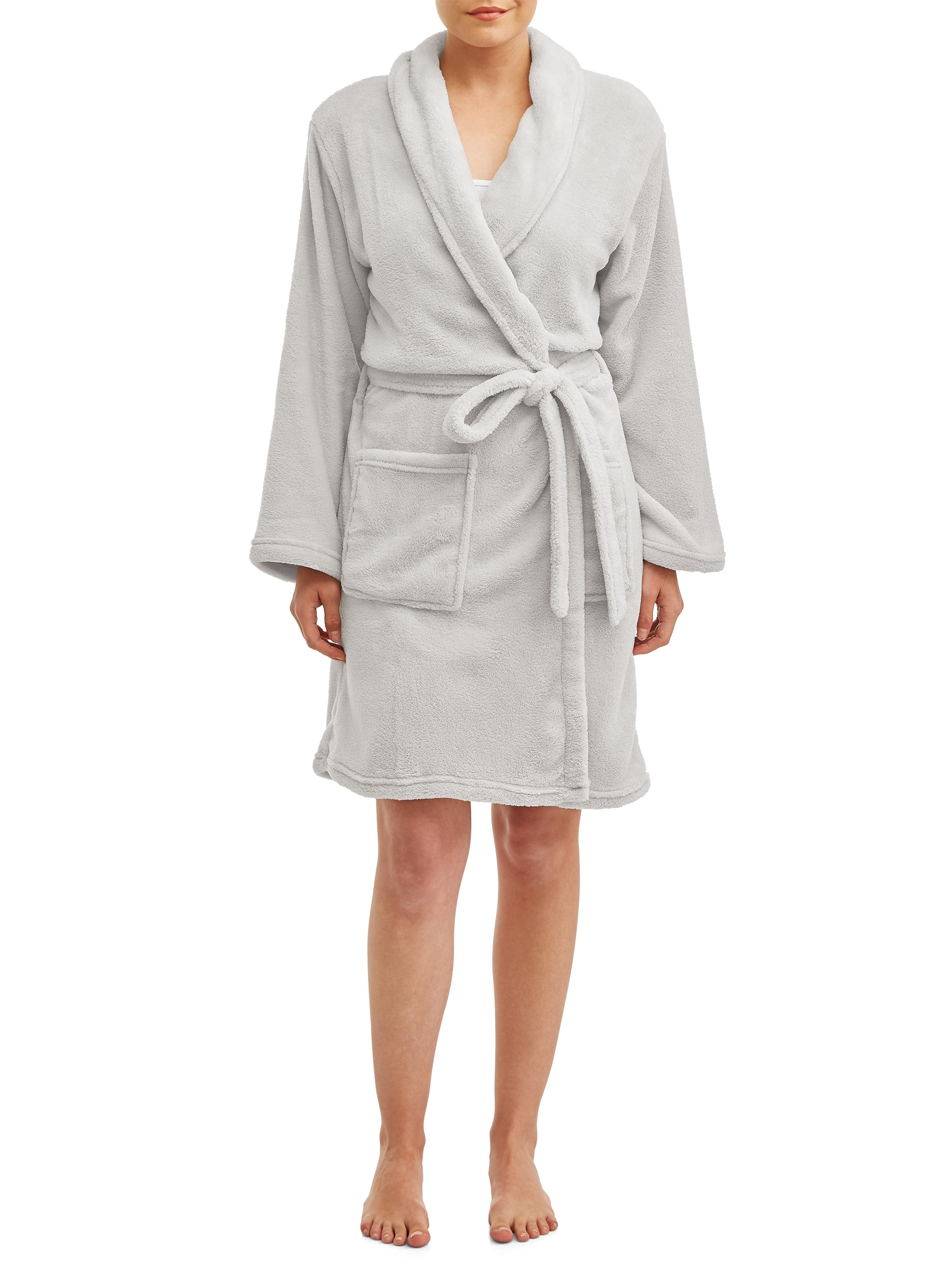 Blue Star Clothing Women's Plush Body Robe with Belt and Oversized ...