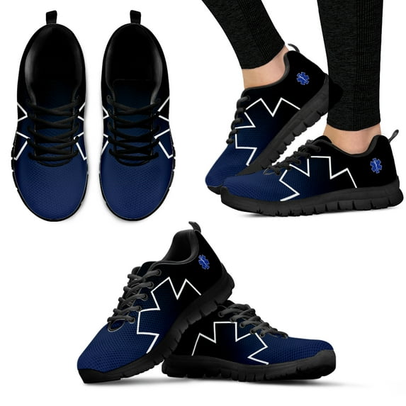 Blue Star Design Shoes EMT/EMS Printing Lightweight Outdoor Shoes ...