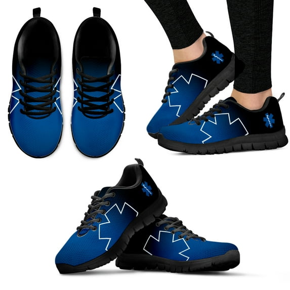 Blue Star Design Shoes EMT/EMS Printing Lightweight Outdoor Shoes ...
