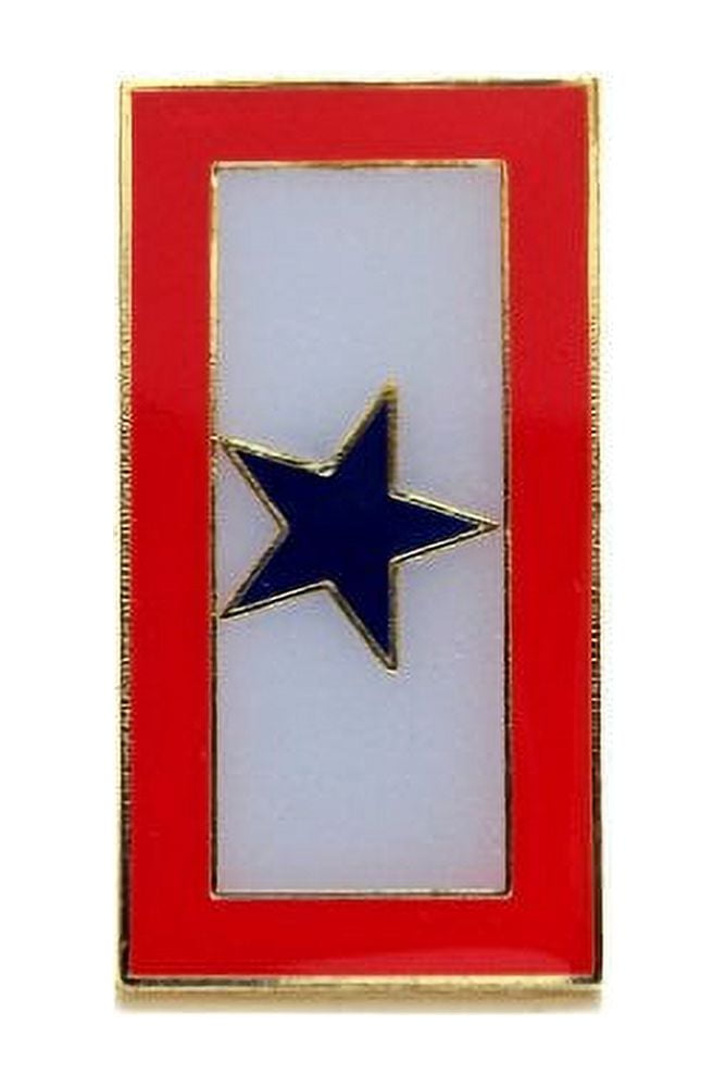 Blue Star Flag Banner Lapel Hat Pin Marines Army Navy Air Force PPM4899 ...