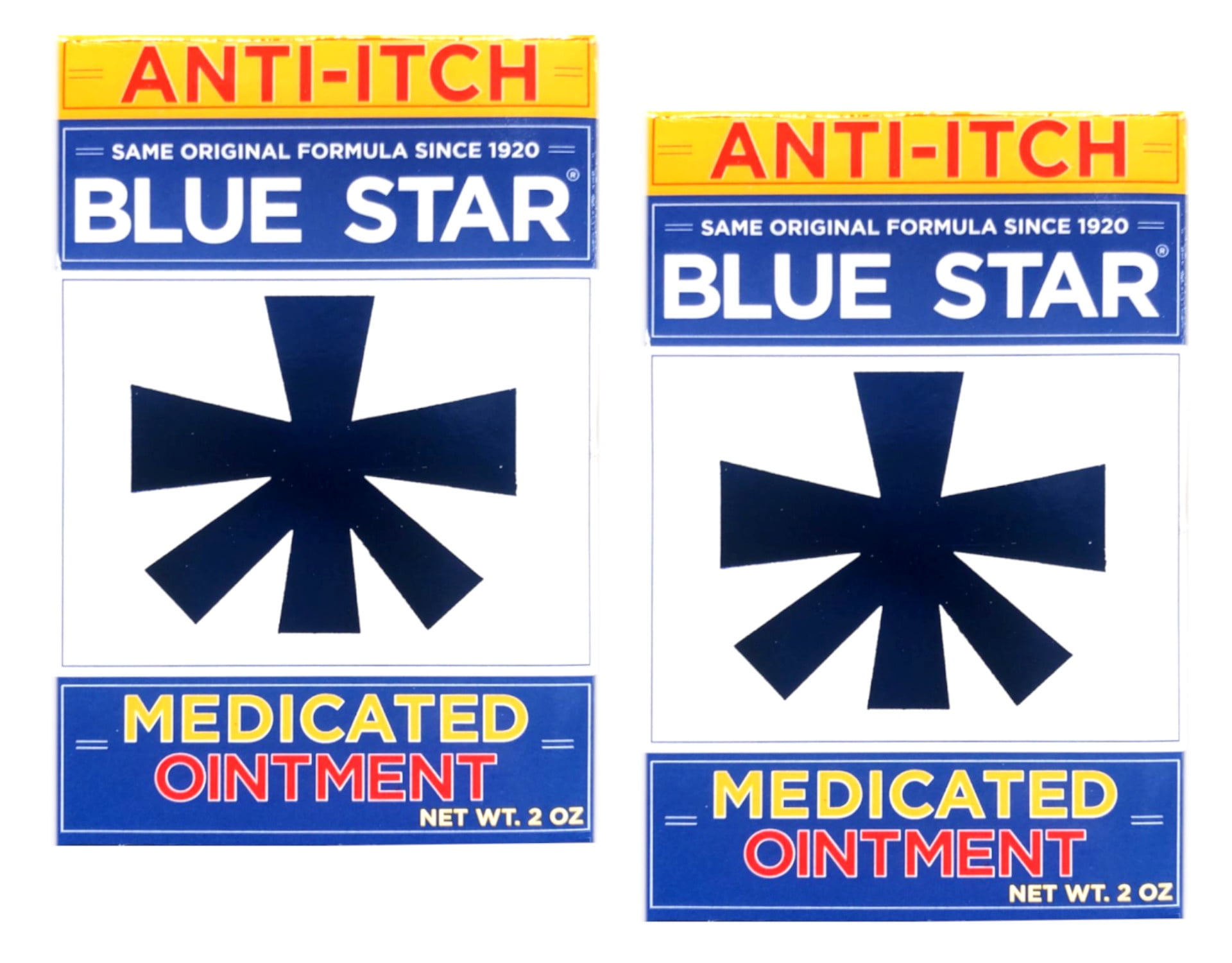 Blue Star Anti-Itch Medicated Ointment 2 oz (Pack of 2) - Walmart.com