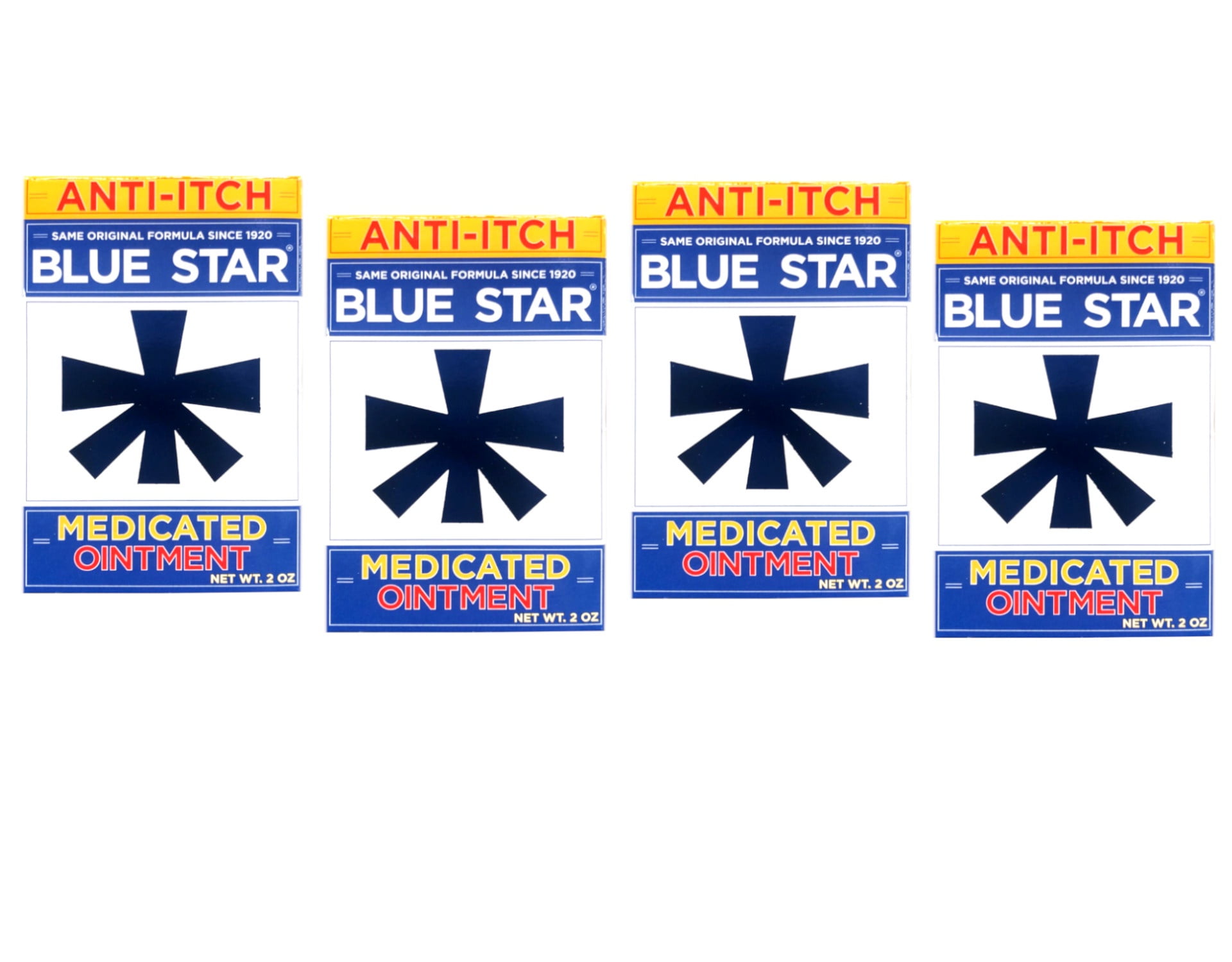 Blue Star Ointment - 2 oz Pack of 4 - Walmart.com