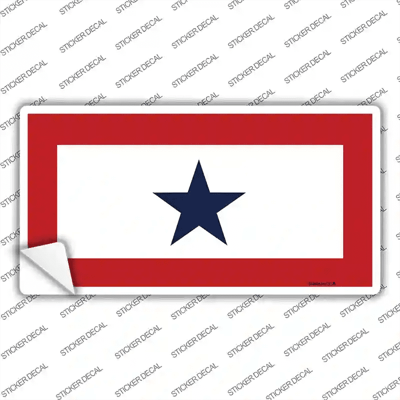 Blue Star One Novelty Sticker Decal Medium - Walmart.com