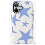 Blue Star Print Celestial Graphic Phone Case for iPhone 11 12 13 14 15 ...