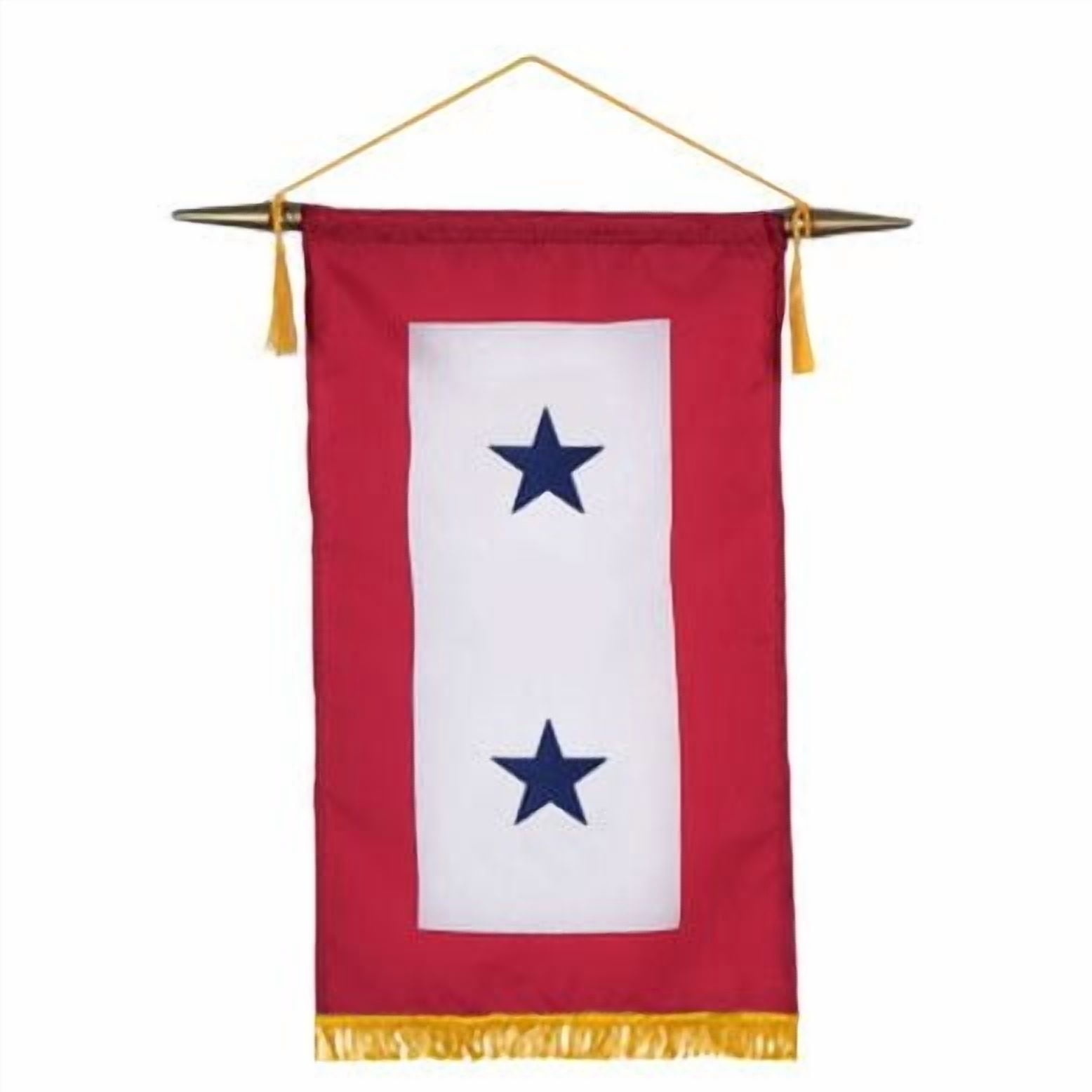 Blue Star Service Banner 8X12 Inch 2 Star - Walmart.com