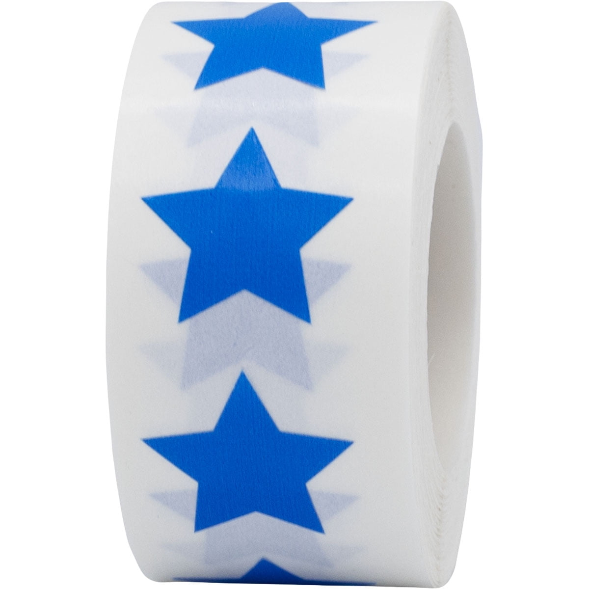 Blue Star Stickers | 0.75" Inch Wide | 500 Pack - Walmart.com