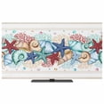 Blue Starfish Beach TV Dust Cover,Stretchable TV Screen Desktop ...