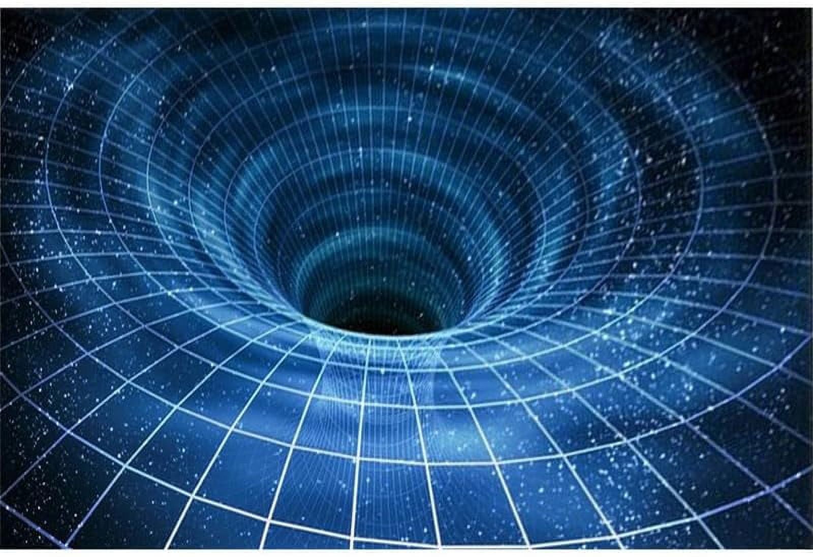 Blue Starry Galaxy Doormat 3D Universe Optical Illusion Retro Entryway ...