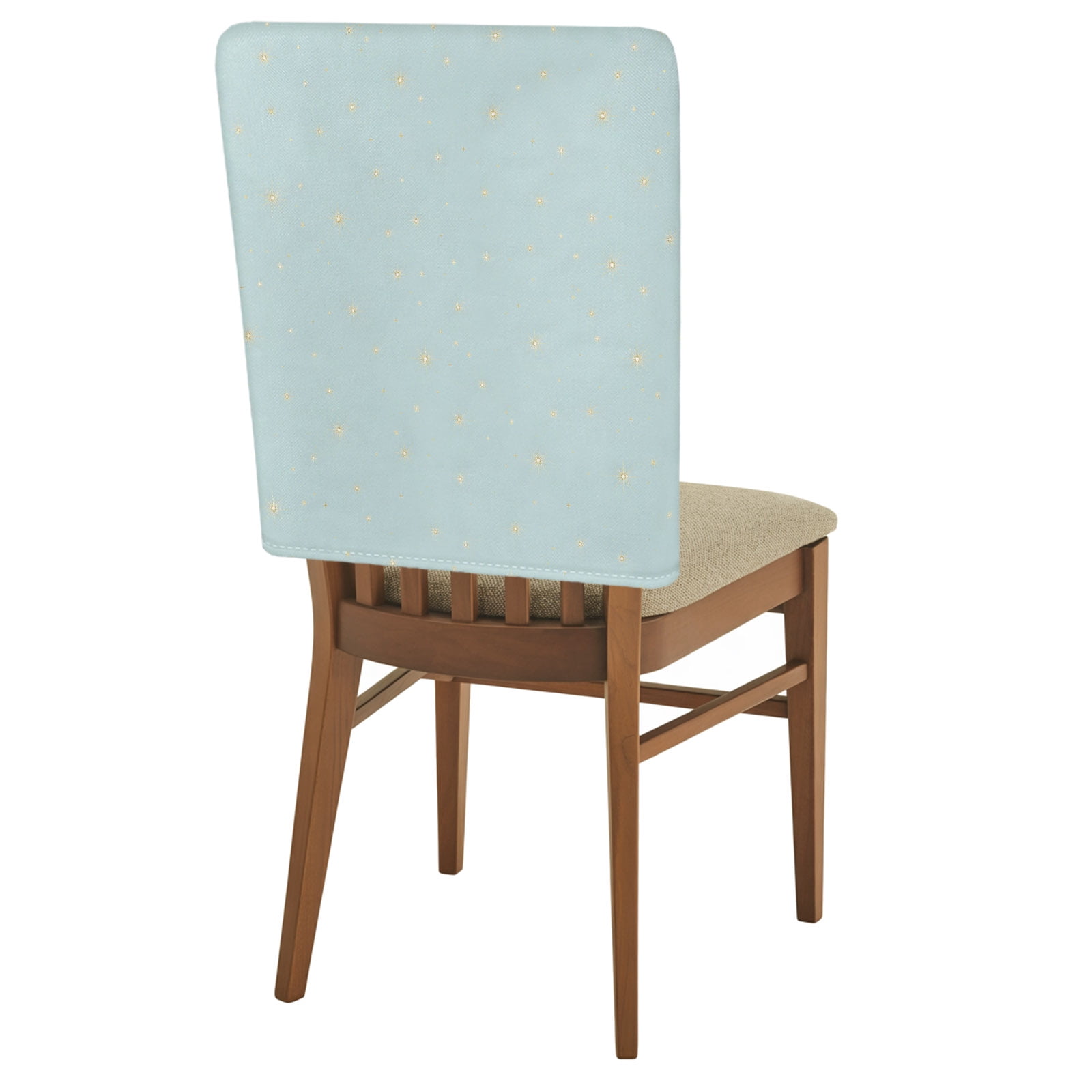 Blue Starry Sky Chair Back Covers Set of 8 Modern Minimalist Watercolor ...