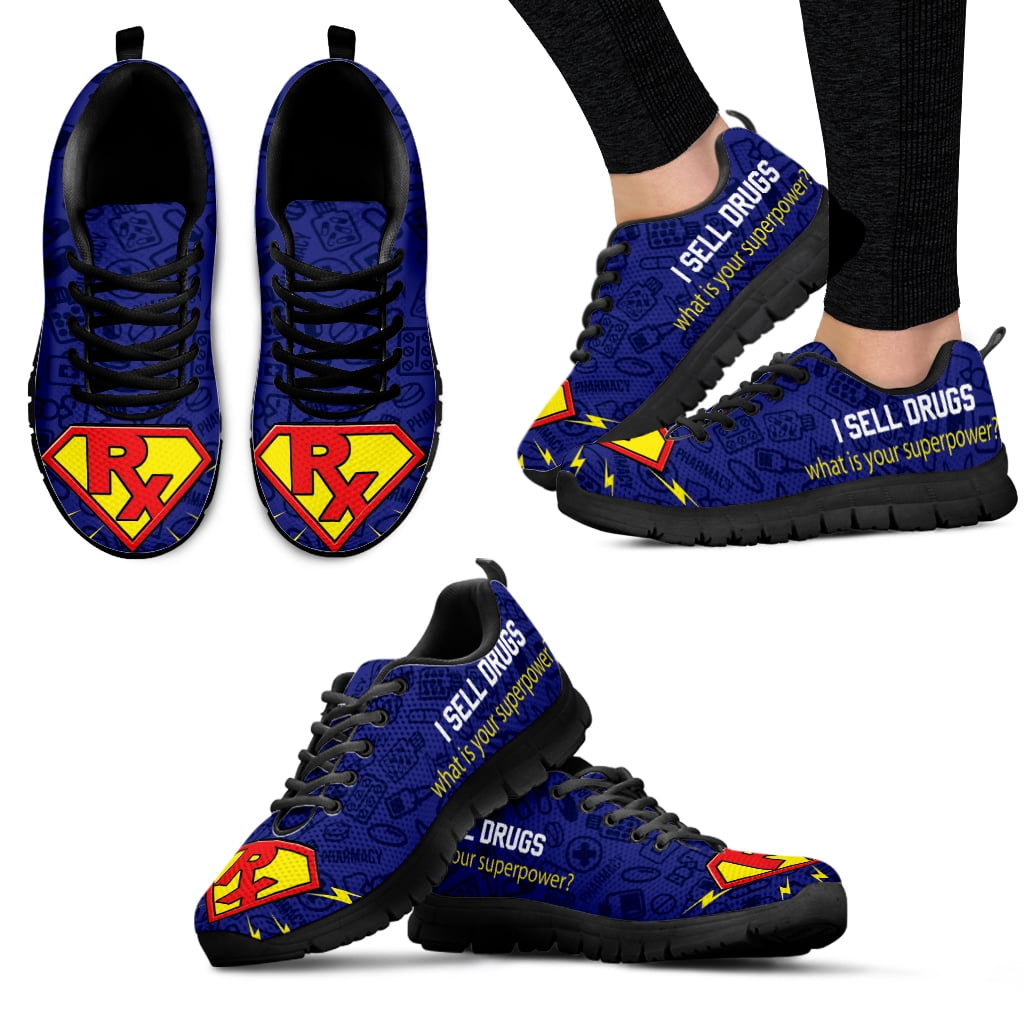 Blue Starry Sky Design Color Graffiti Lightweight Lace-up Shoes ...