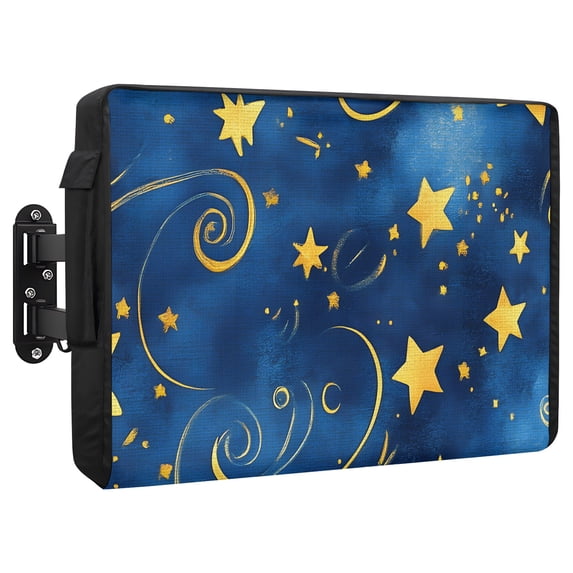 Blue Starry Sky Outdoor TV Cover 36 to 39 Inch Star Galaxy Fantasy ...