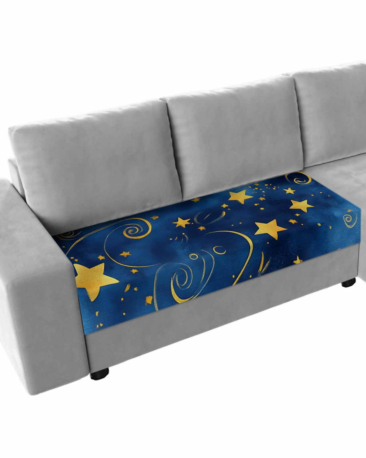 Blue Starry Sky Sofa Couch Cushion Covers Washable, Removable ...