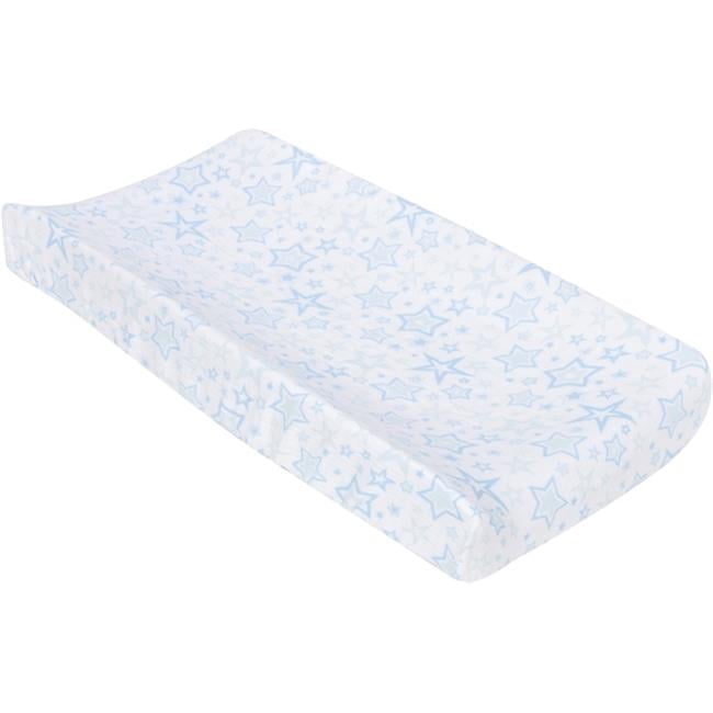Blue Stars Muslin Changing Pad Cover - Walmart.com