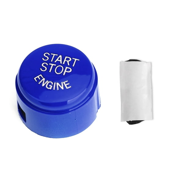 Blue Start Stop Engine Push Button Switch Cover For BMW F31 F30 F21 F20 ...