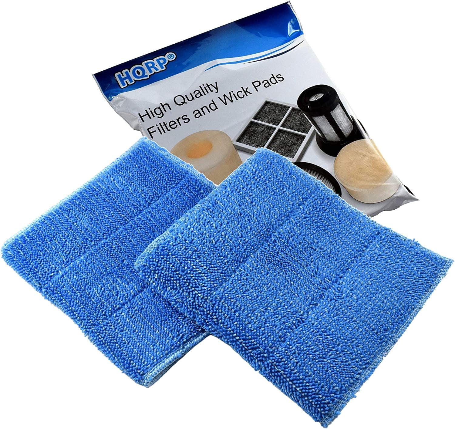 Blue Steam Mop Pads Compatible with HAAN SI-35 -30 -60 SI-25 SI-40 SI ...