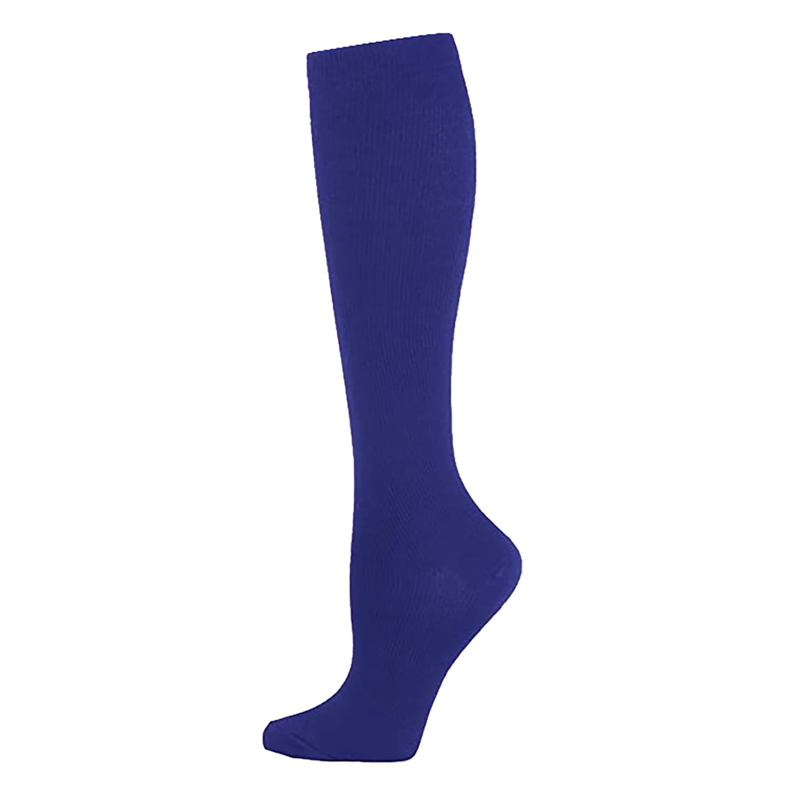 Blue Stockings Summer Mid Tube Solid Color Compression Socks Sports ...