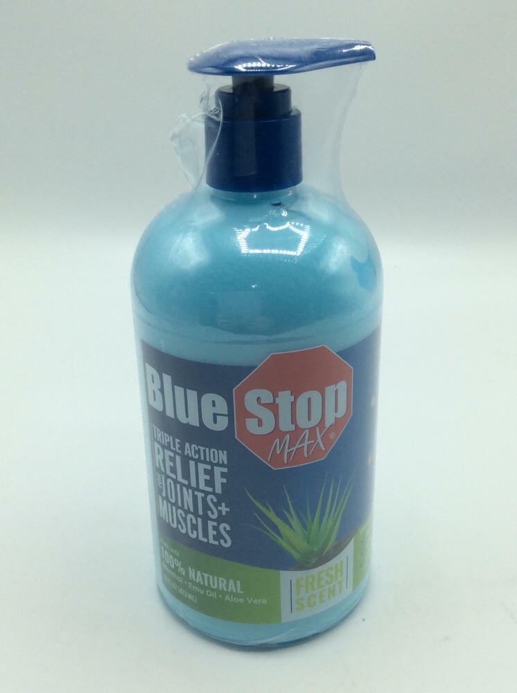 Blue Stop Max Massage Gel (16 fl. oz.) - Walmart Business Supplies