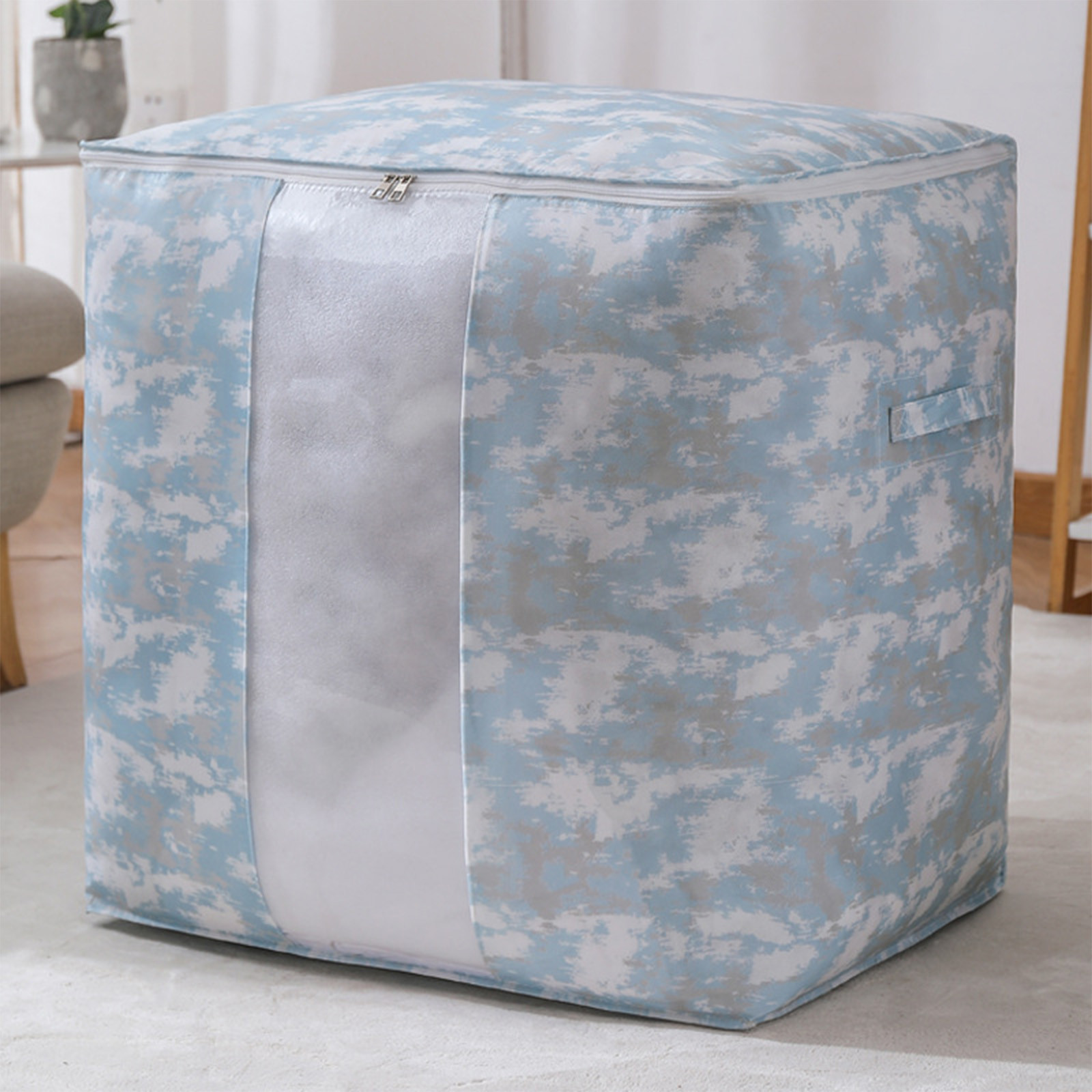 (Blue)Storage Bag Multipurpose Duty Laundry Bag For Damp Proof Luggage ...