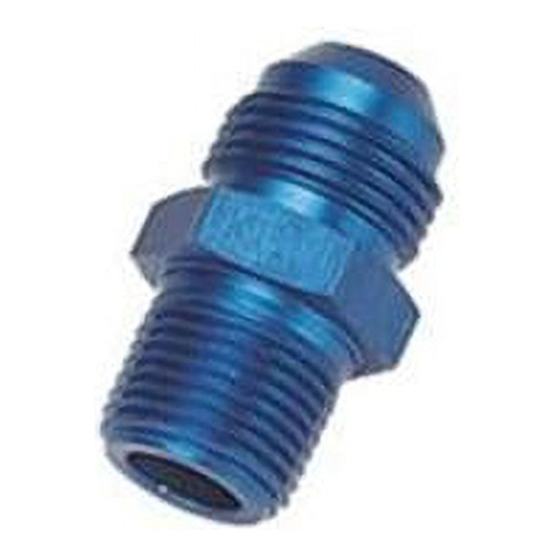 Blue Straight AN16 Flare Adapter to 1 Inch Aluminum Pipe Fitting ...