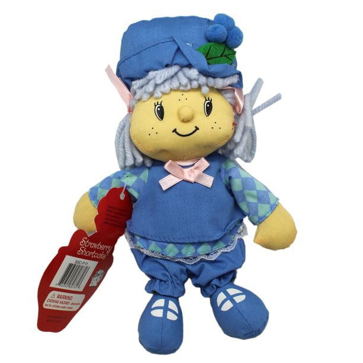 Blue Strawberry Shortcake Blueberry Muffin Classic Design Small Stuffed ...