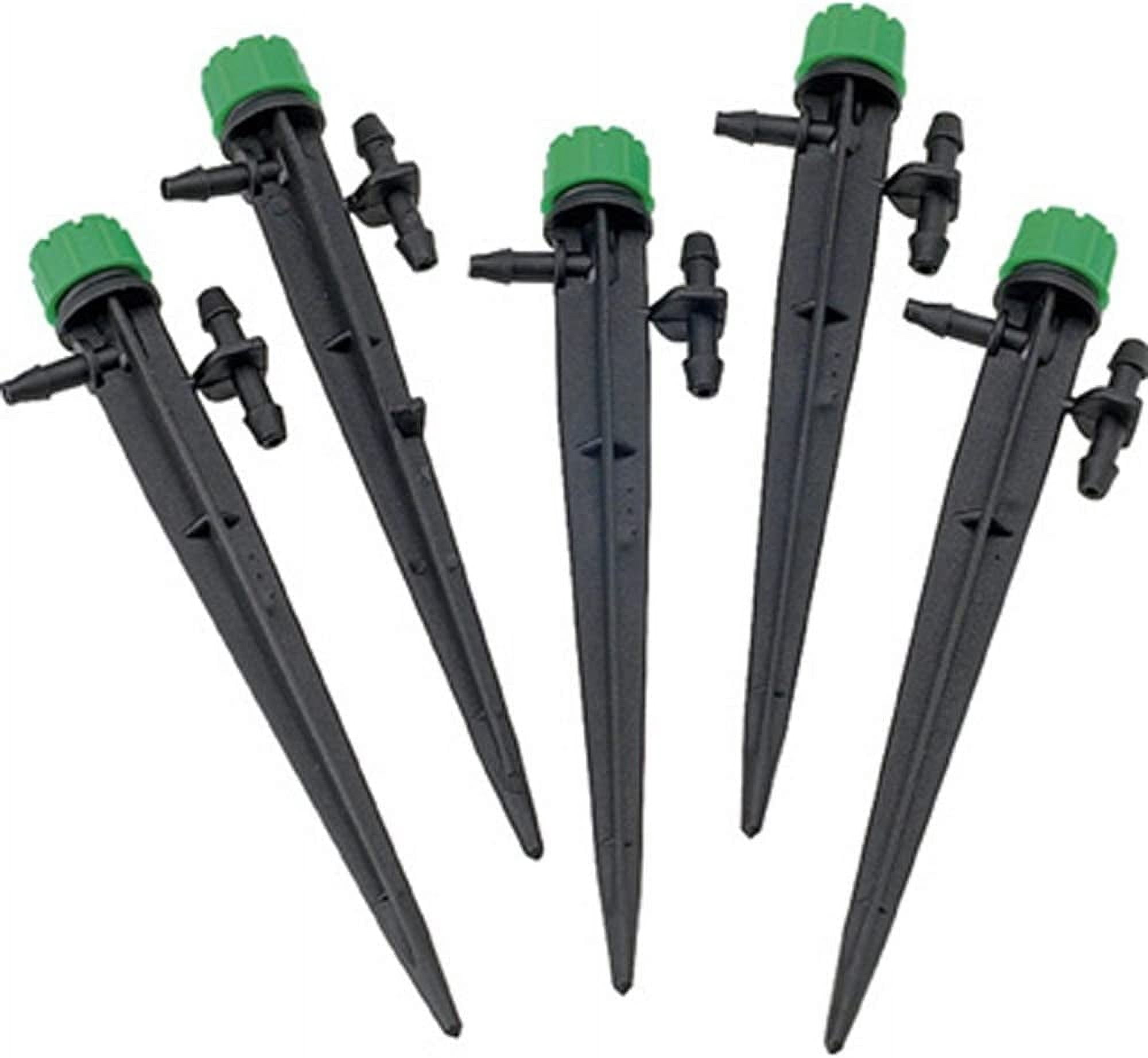 Blue Stripe Drip Adjustable Flow Stake Stream Emitter - Walmart.com