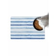 Blue Stripes Doormat Non Slip Diatomaceous Earth Door Mat Absorbent ...