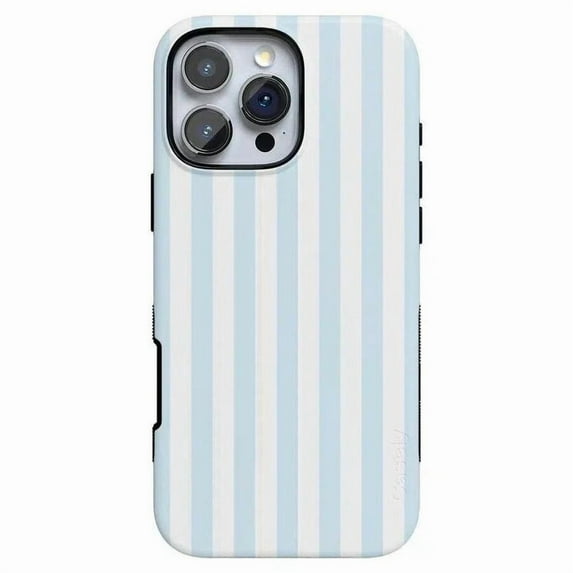 Blue Stripes Phone Case Compatible with iPhone 11 12 13 14 15 16 Pro ...