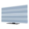 Blue Stripes TV Cover for 40 Inch Screen,Stretch Fabric Dustproof TV ...
