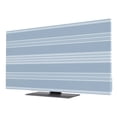 Blue Stripes TV Cover for 50 Inch Screen,Stretch Fabric Dustproof TV ...