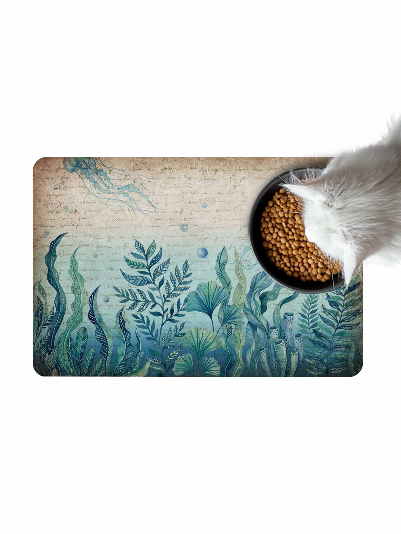 Blue Summer Ocean Doormat Non Slip Diatomaceous Earth Door Mat ...