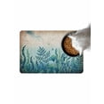 Blue Summer Ocean Doormat Non Slip Diatomaceous Earth Door Mat ...