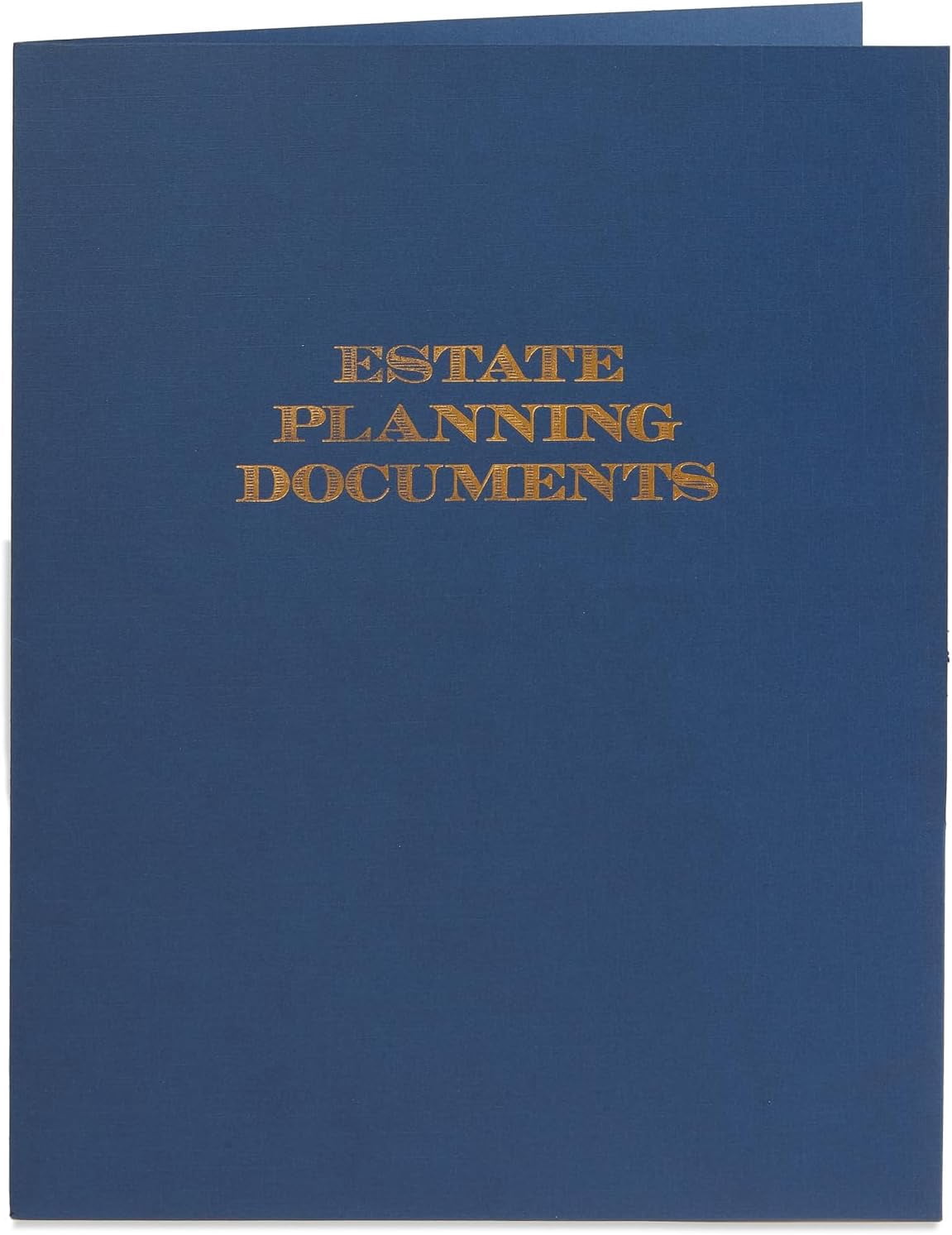 Blue Summit Estate Planning Document Pocket Folder, Blue Pocket Folder ...