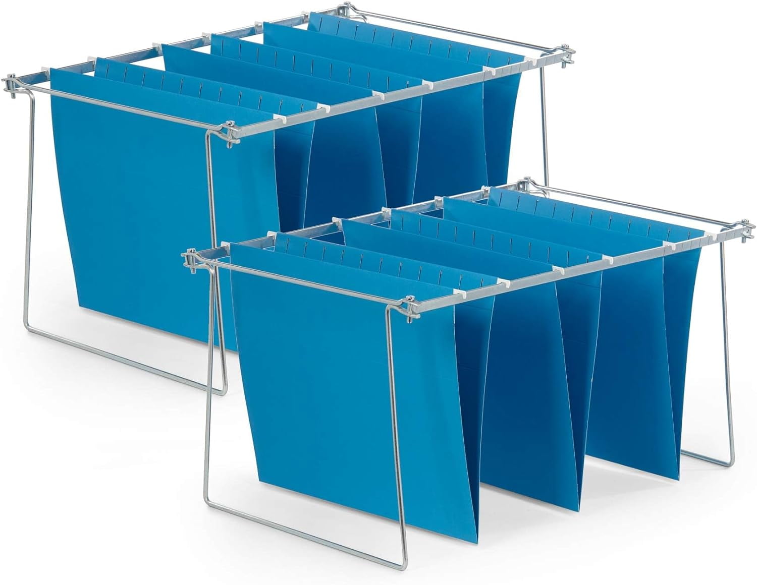 Blue Summit Hanging File Bars For File Cabinet, Letter Size, 13x17.5 ...