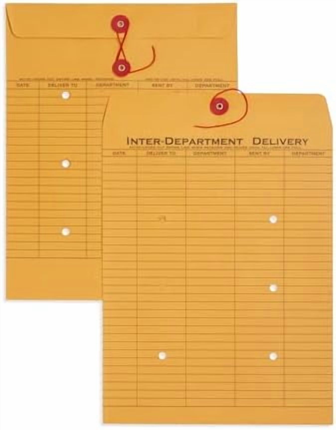 Blue Summit Interdepartment Envelopes with String Tie 10 x 13 Inches ...