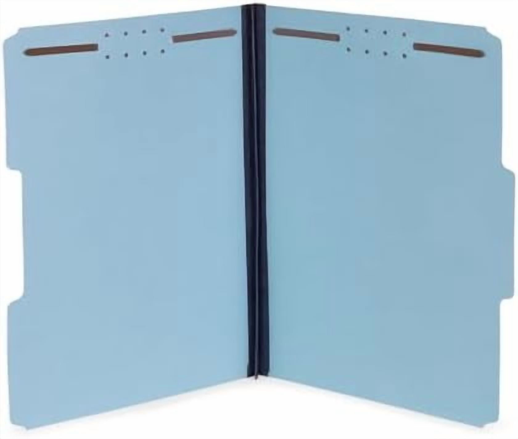 Blue Summit Pressboard File Folders, 1 Inch Expansion Pressboard ...
