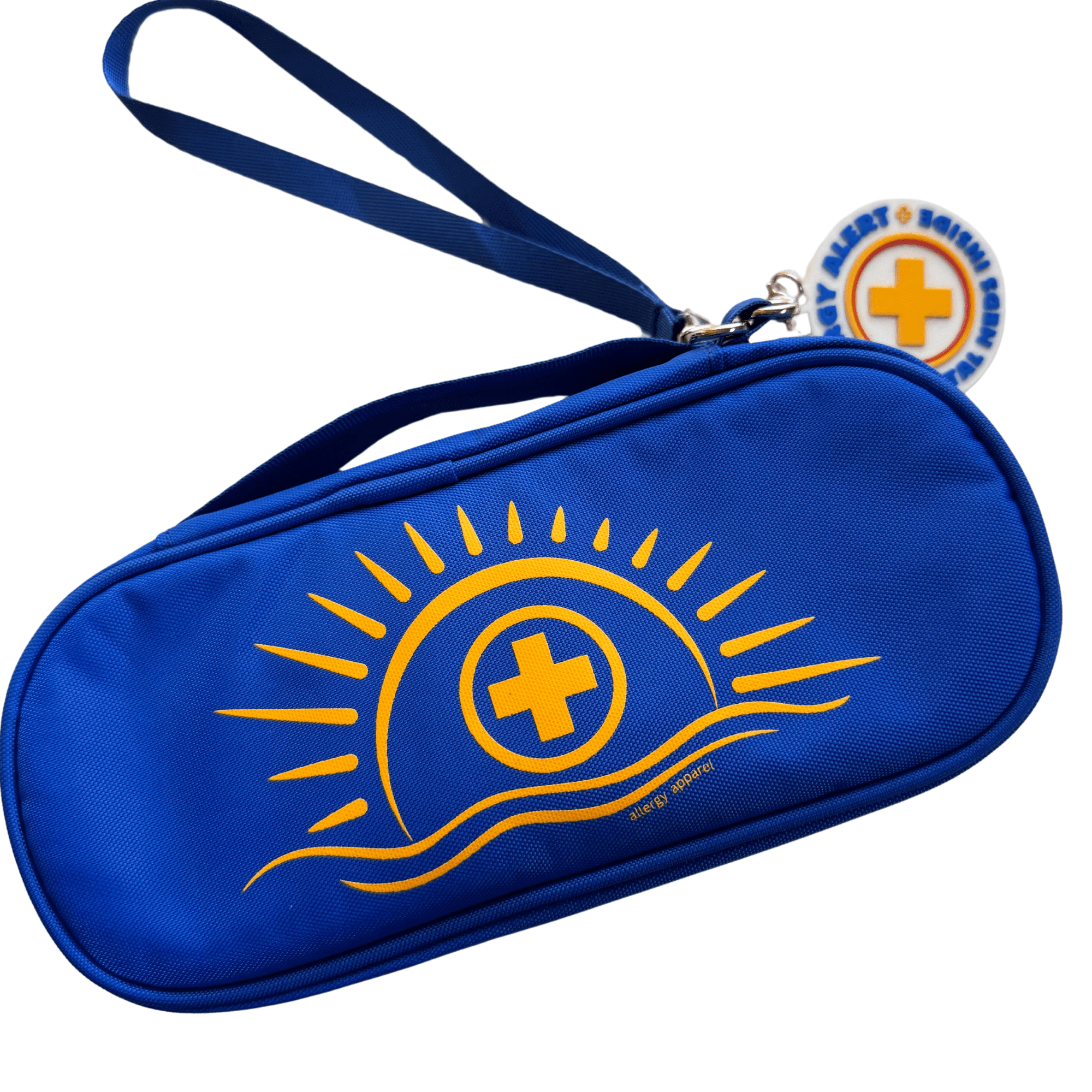 Blue Sunburst Insulated EpiPen Case | Emergency Med Carrier | Wrist ...